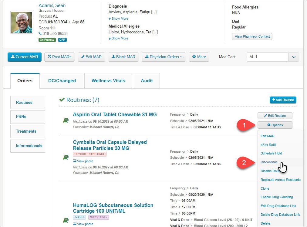 Discontinuing Medications – Medtelligent
